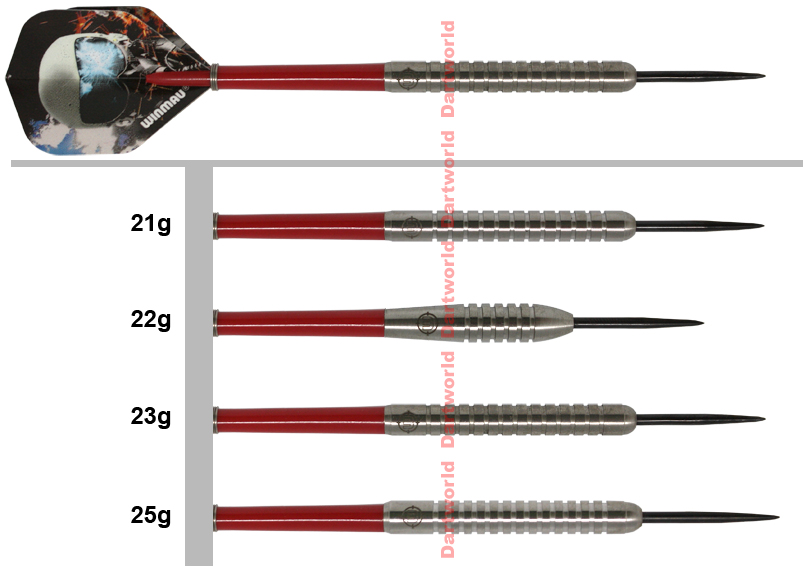 WINMAU Foxfire STEEL DARTS - günstig kaufen - Im Dart Shop dartworld.de