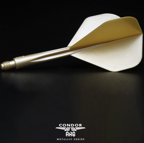 CONDOR AXE Flights Metallic Champaign Gold...